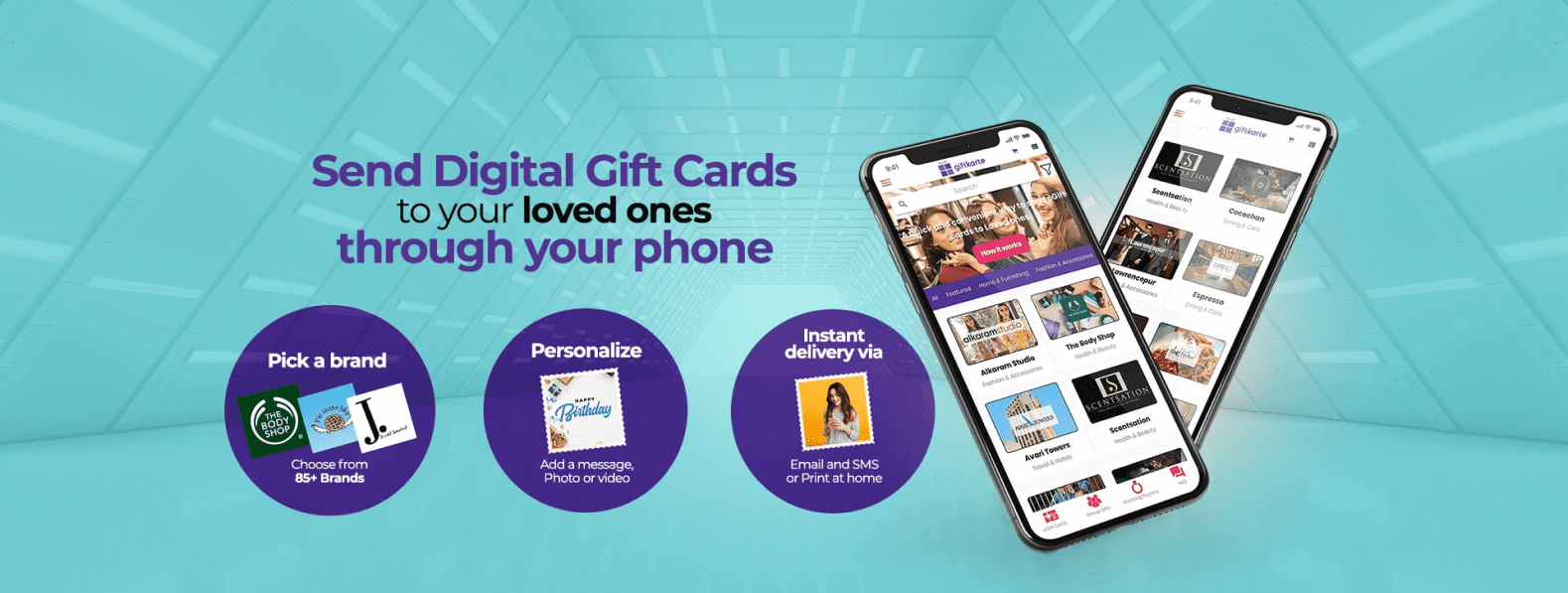 GiftKarte | Online Gifts Pakistan | Personalized eGift Cards