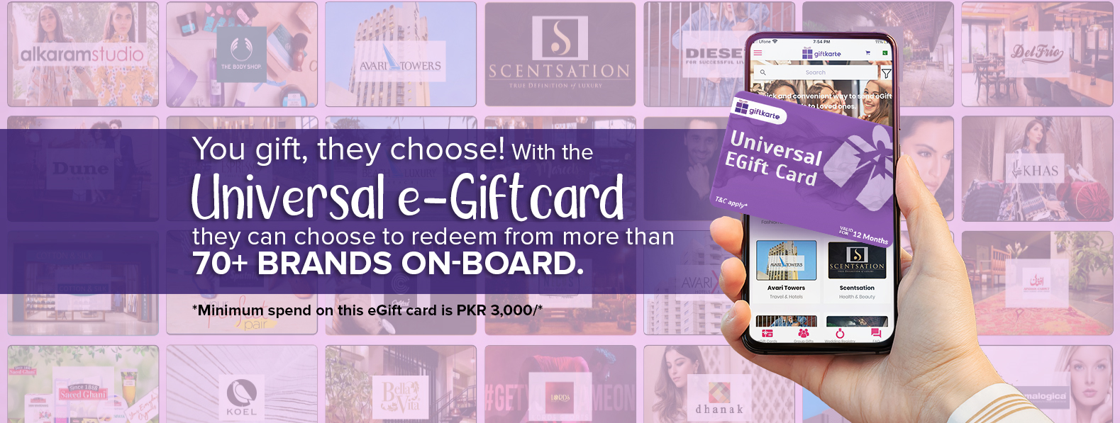 GiftKarte | Online Gifts Pakistan | Personalized eGift Cards